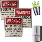 Funny Beer Fridge Vintage Sticker Sign, Hilarious Fridge Stickers ...