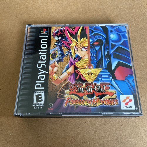 YuGiOh Forbidden Memories | Sony PlayStation 2001| CIB Complete | PS1 ...