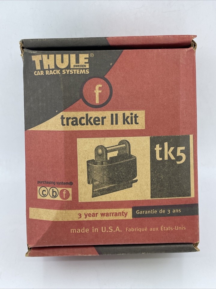 Thule Tracker II Foot Pack Fit Kit TK5 Fixpoint Mounting NEW IN BOX | eBay