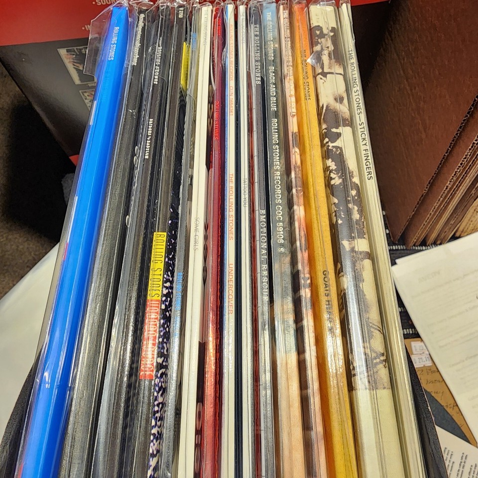 The Rolling Stones Studio Albums 1971-2016 Stereo SUPER DELUXE VINYL LP ...
