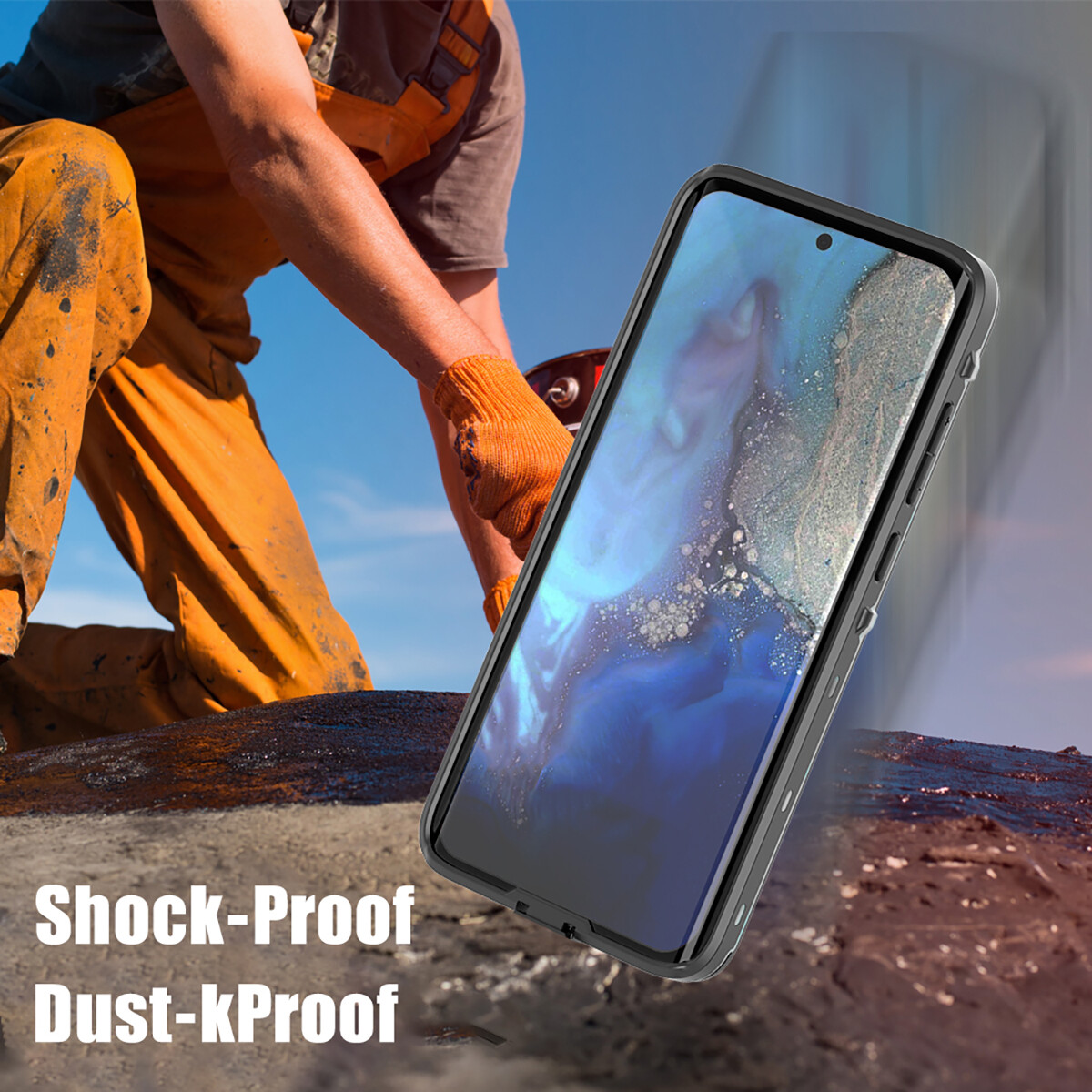 For Samsung Galaxy S20+ Note20 Ultra Dirt proof Shockproof Waterproof ...