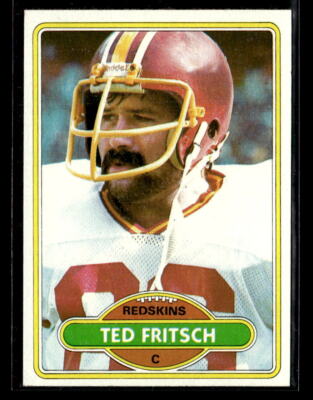1980 Ted Fritsch Jr. Topps #407 Washington Redskins Card | eBay