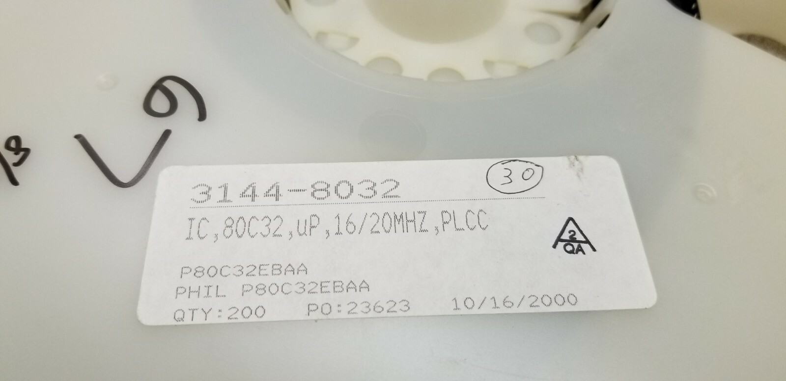 PHILIPS P80C32EBAA 80C32 uP 16/20 MHz PLCC (30 pieces on tape) *NEW* | eBay