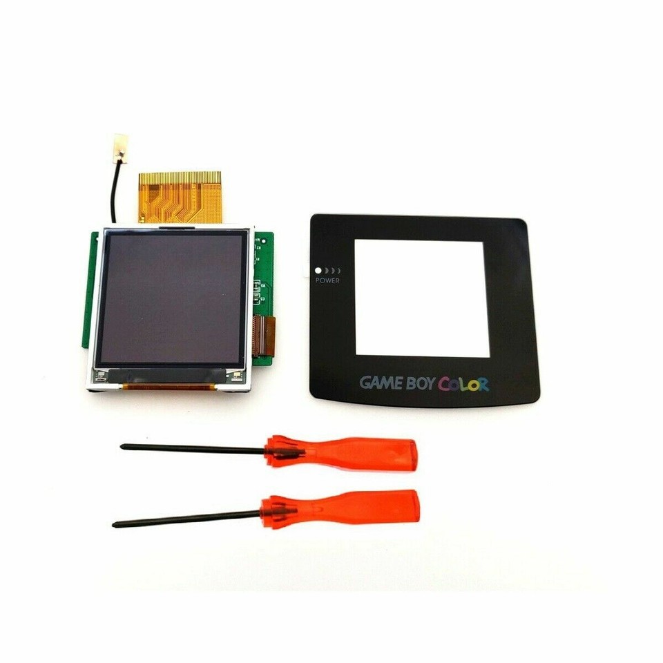 GBC Nintendo Game Boy Color Backlight Backlit LCD Screen Kit BRIGHT ...
