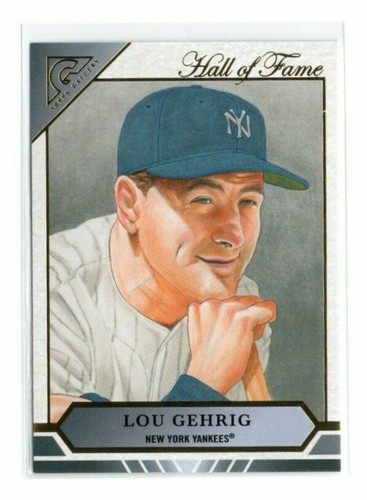 2020 Topps Gallery LOU GEHRIG Hall Of Fame Gallery #HOFG-1 NEW YORK ...