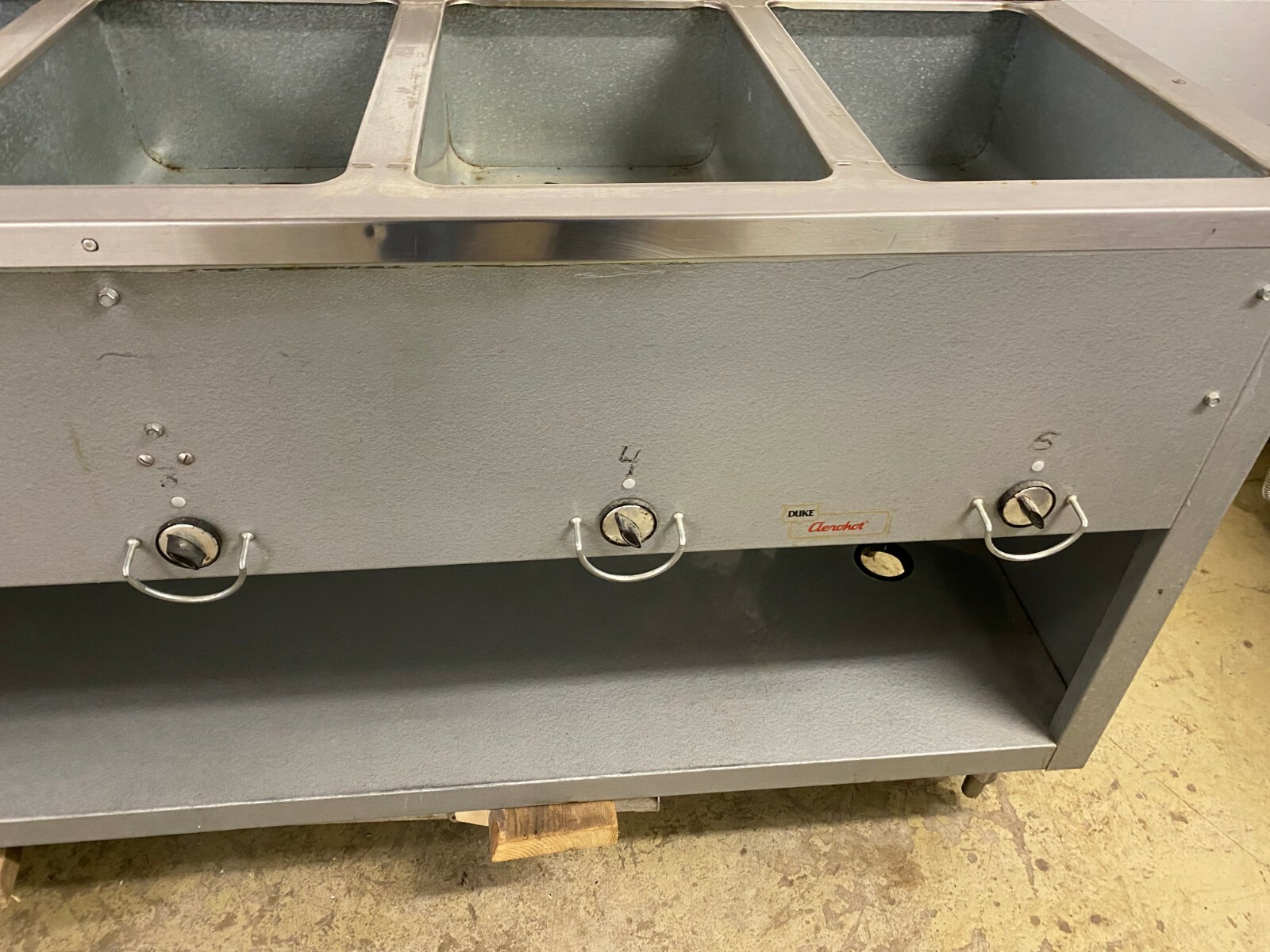 Steam Table Duke 5 Well 72 Inch Waterless Buffet 240 Volts 1 Ph Tested ...