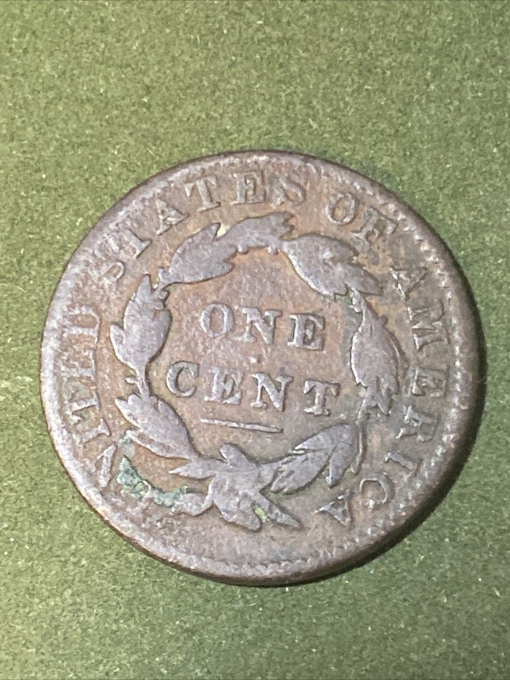 1833 Large Cent Coronet Head 1C Ungraded US Copper Coin Type Set Old | eBay