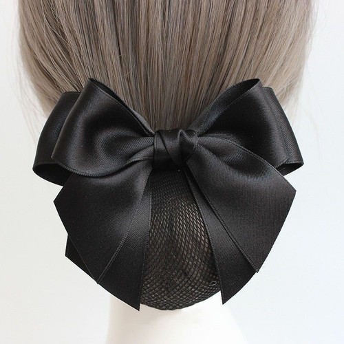 Filet Cheveux Noeud Noir Adaptable pour Financier et Infirmi re Pour ...