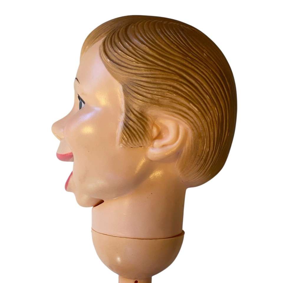 VTG 1970s Horsman Doll Co Simon Sez Ventriloquist Dummy HEAD ONLY For ...