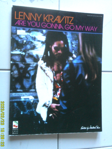 Lenny Kravitz, Are You Gonna Go My Way, Songbook, Piano/Vocal/Guitar ...