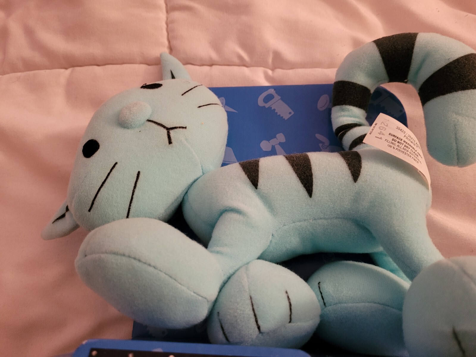 Bob The Builder Applause 4” Pilchard Blue Cat Plush Rare Limited ...