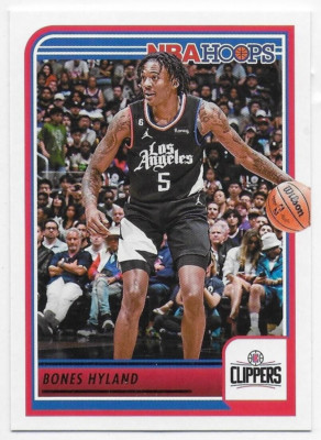 2023-24 Hoops #82 Bones Hyland - Los Angeles Clippers | eBay