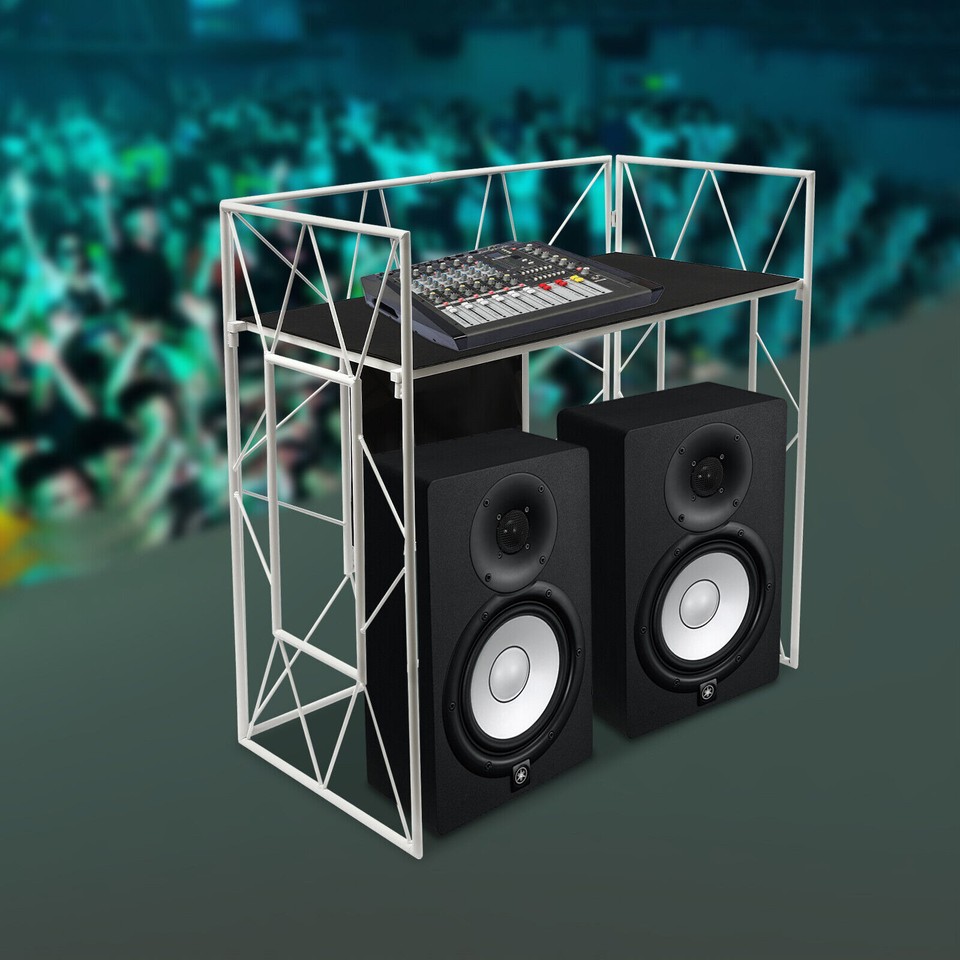 DJ Display Stand, DJ Event Booth Facade, Portable DJ Facade Booth Table ...