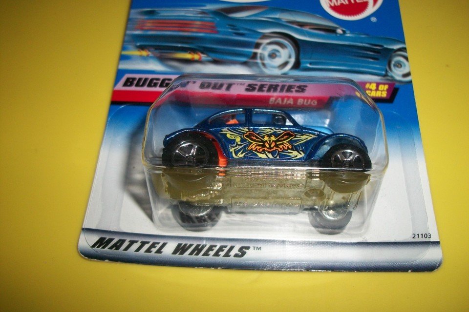 Hot Wheels 1999 Buggin' Out Series Baja Bug #944 Blue Volkswagen Bug Off Road 74299098901| eBay