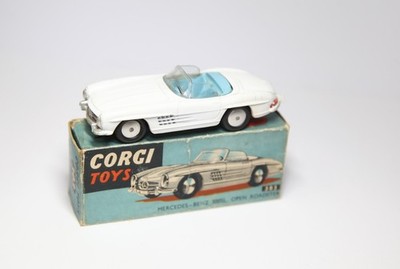 Corgi 303 Mercerdes Benz 300SL Open Roadster In Original Box - Excelent ...