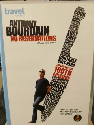 Anthony Bourdain- No Reservations Collection 6 Part 2, 2-Disc DVD ...