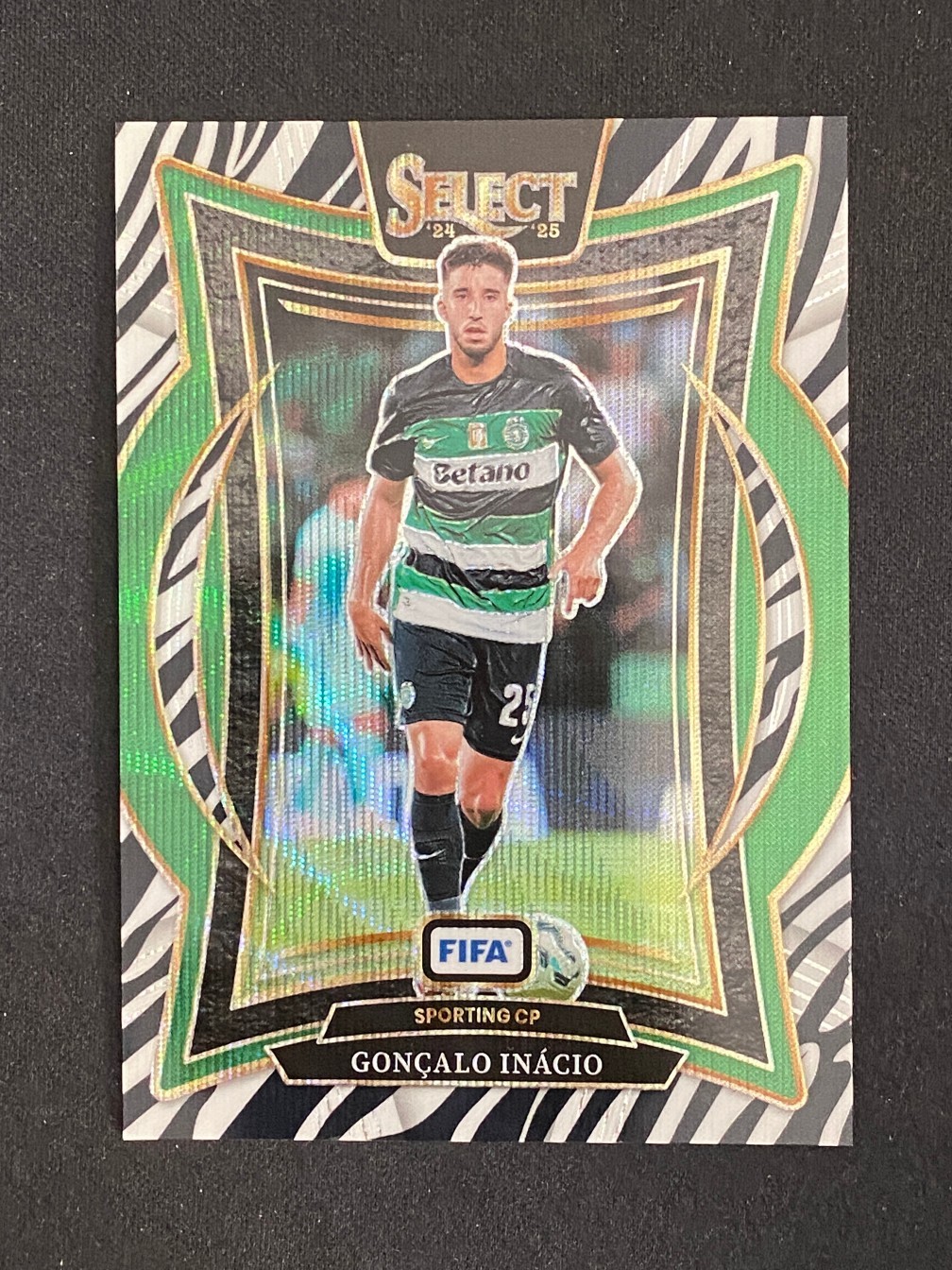 Goncalo Inacio 2024 Select FIFA #44 Terrace Camo /135 Price Guide ...
