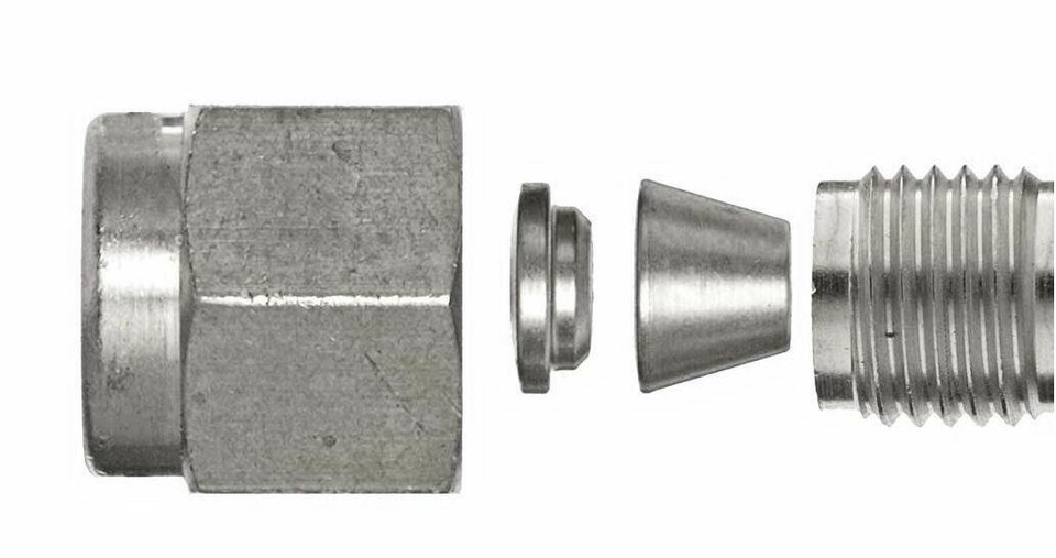 1/2" Tube OD x 3/4" MNPT 316ss Male Connector Parker Alok 8MSC12N-SS | eBay