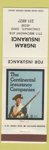 Matchbook Cover - Ingram Insurance Cincinnati OH | eBay