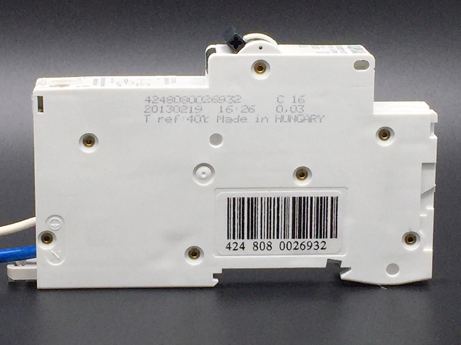 Clipsal Schneider 4RCBE116/30 RCD/MCB C16 30mA 1P 16A 240V 18mm IP20 ...