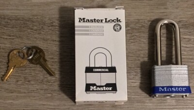 NEW Master Lock Commercial Padlock 3KALHBLU 2" PADLOCK | eBay
