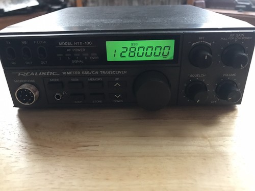 RadioShack Realistic HTX-100 10-Meter SSB/CW Mobile Ham Radio ...
