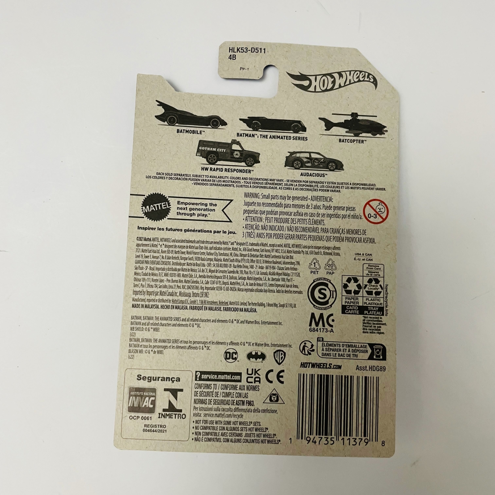 Hot Wheels Batman 1:64 Scale Vehicle - Audacious - Robin | eBay