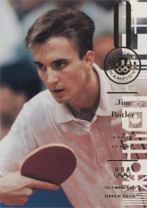1996 Upper Deck Olympicard - Future Champions Jim Butler #101 for sale ...