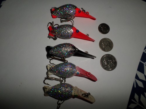 5 Vintage Luhr Jensen Pre Rapala Hot Shot Custom Fishing Lures | eBay