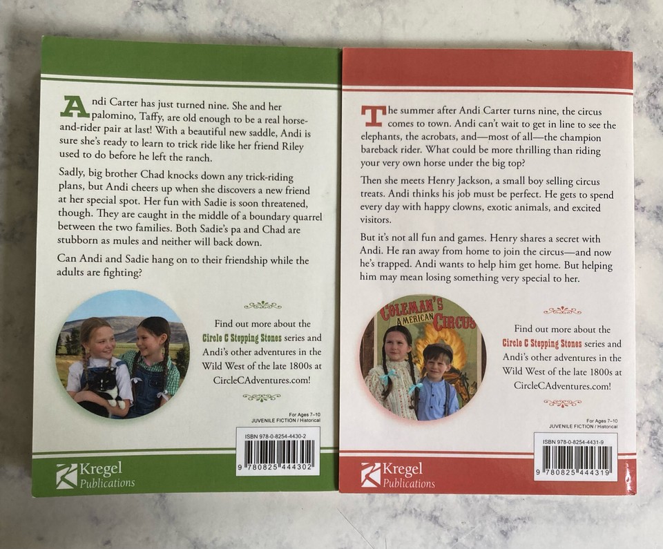 Circle C Stepping Stones, Books 1 and 2 - By Susan K. Marlow ...