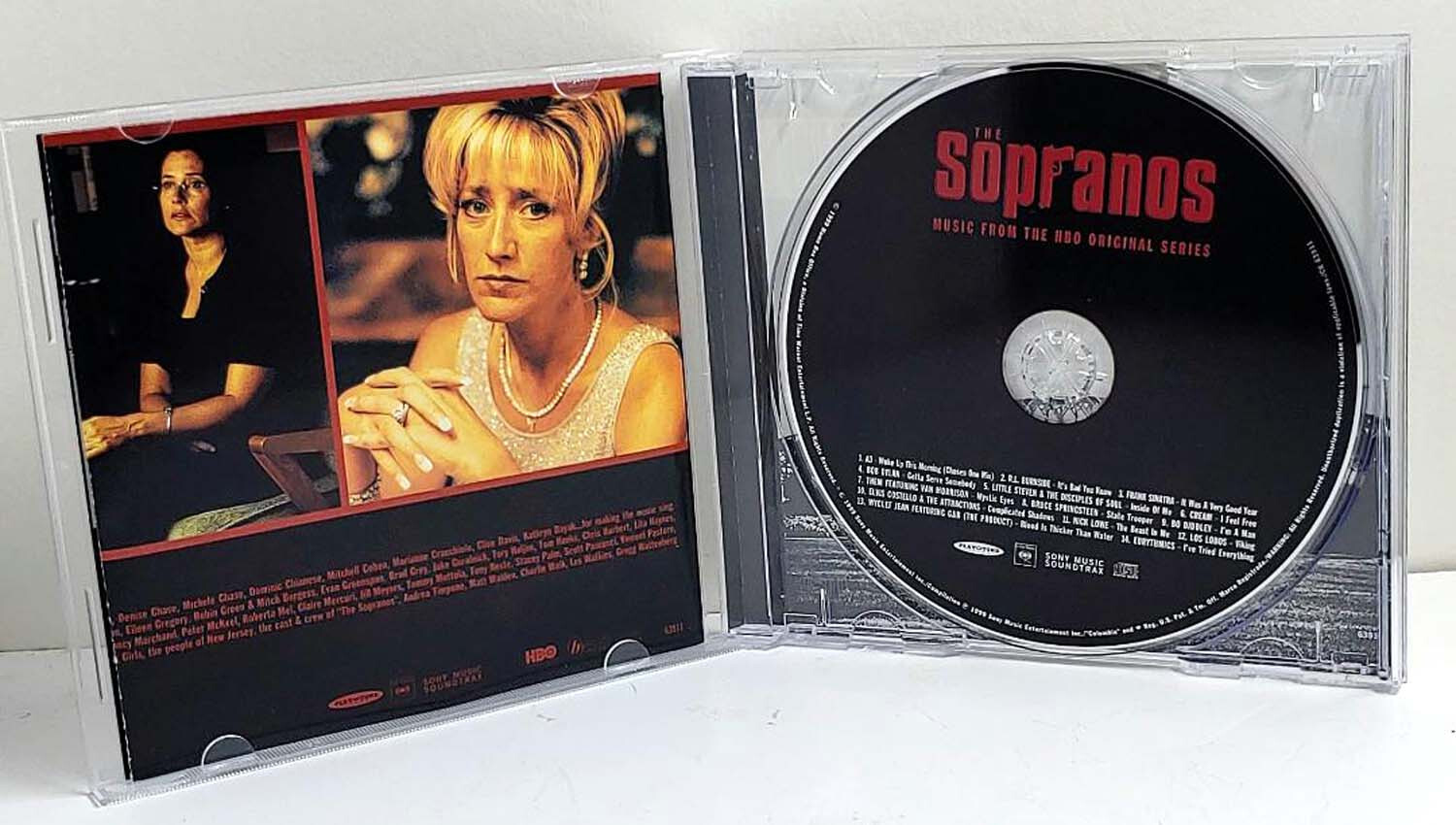 The Sopranos Original Soundtrack CD-1999, Play Tone/Columbia/Sony CK ...