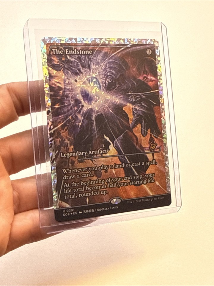The Endstone (Showcase) (Fracture Foil) Edge of Eternities Foil | eBay