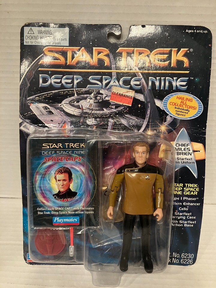 Star Trek Deep Space Nine Chief Miles O'brien Moc Vintage Playmates ...