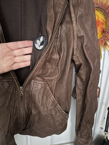 Ever Brand Leather Jacket Pockets Detailing Best For Small - Medium ...