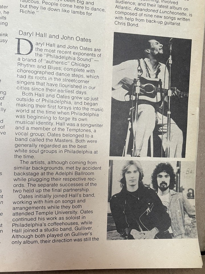 ArtPark Music Program Opening Season 1974 Brochure Theatre Events ...