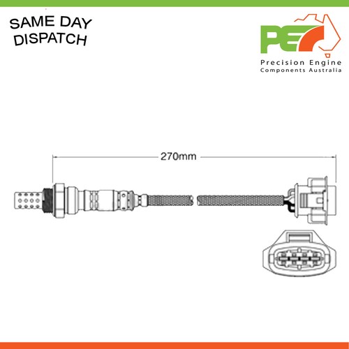 New * OEM * Post-Cat Oxygen Sensor For Holden Cruze JG 1.8L 2009 - 11 ...