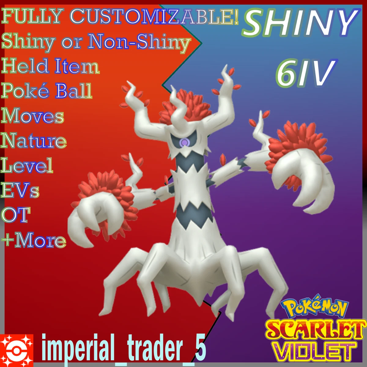 Pokemon Shiny Trevenant