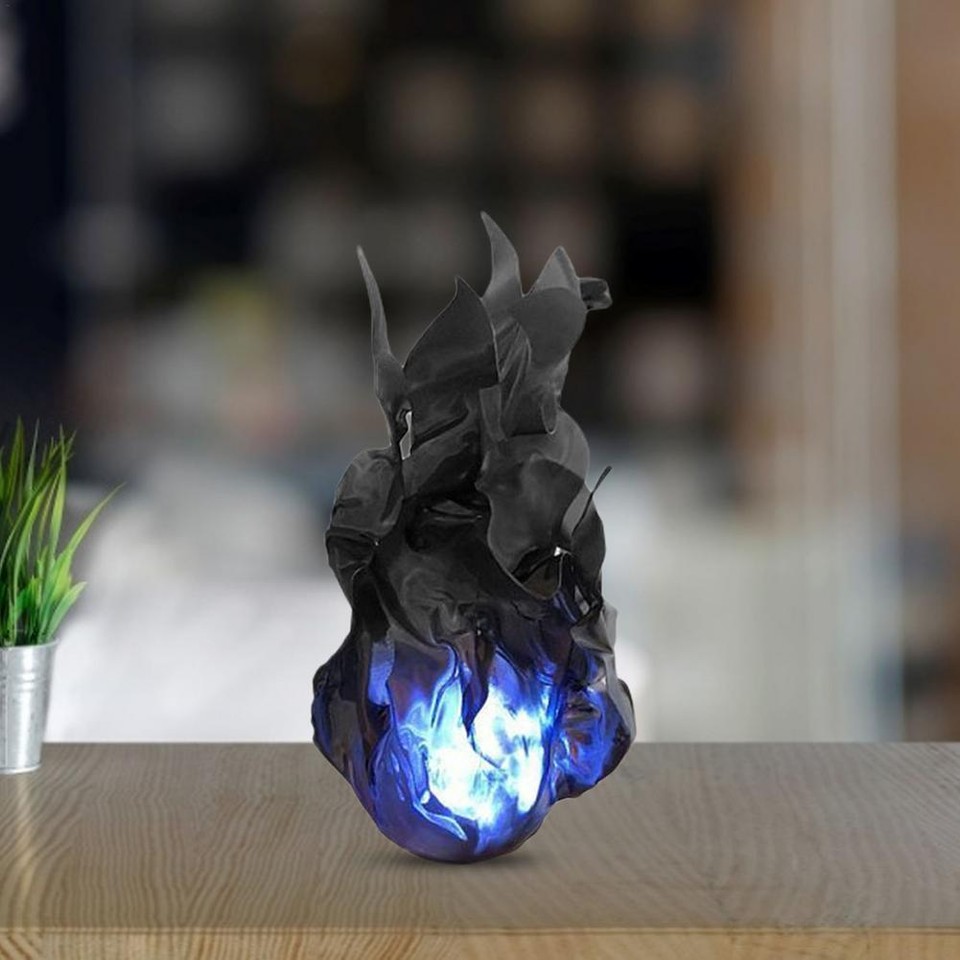 Halloween Floating Fireball Props Glowing Floating RED on Hands cosplay ...