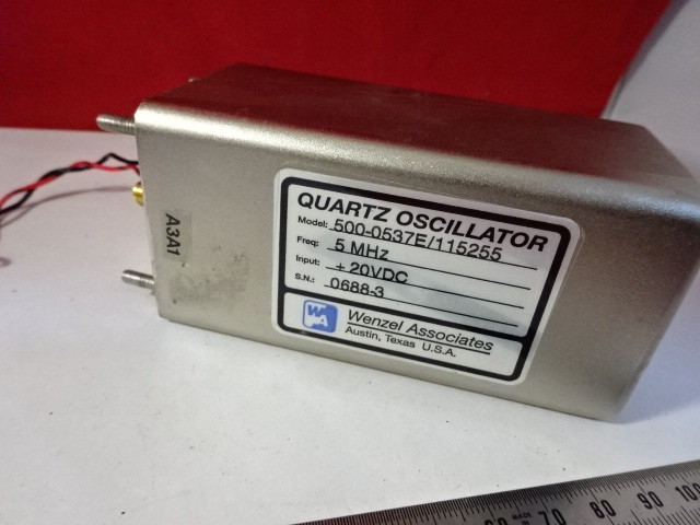 Wenzel Low Phase Noise 5 Mhz Quartz Oscillator Frequency