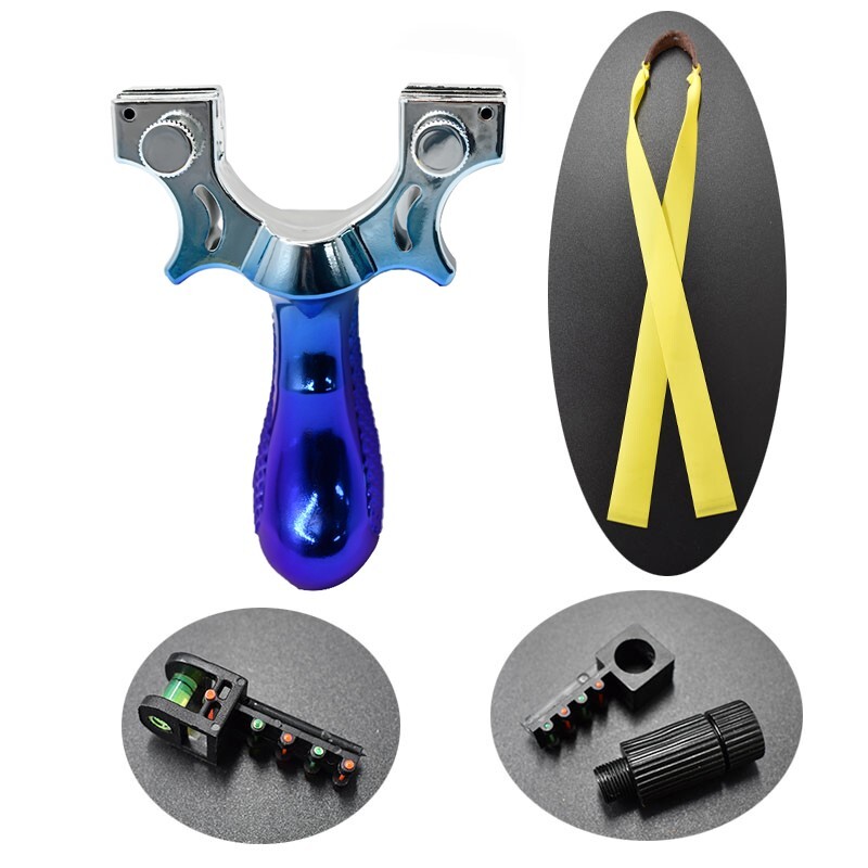 Hunting Professional Catapult Laser Slingshot With Rubber Aim Point ...