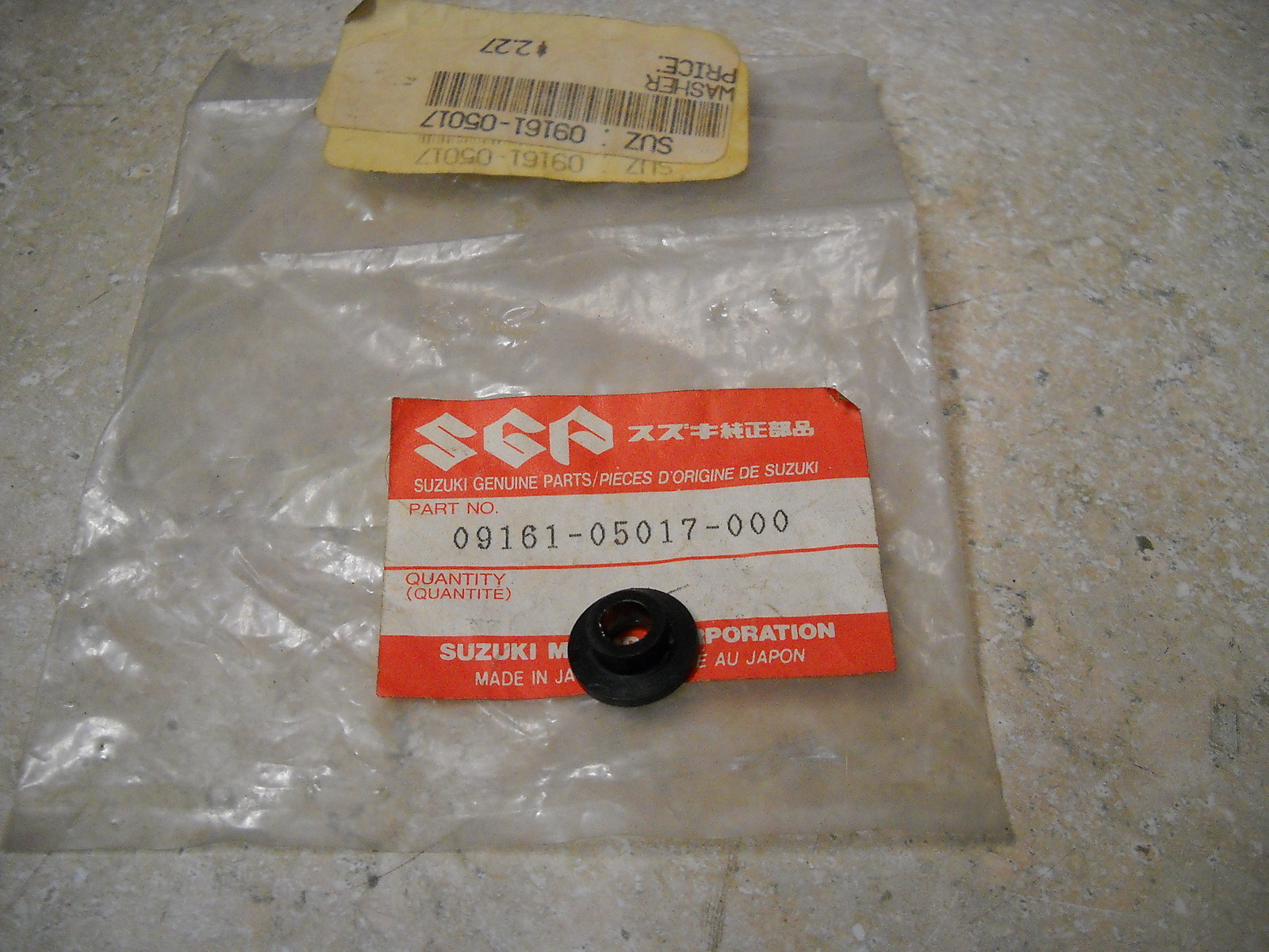 NOS OEM Suzuki Lower Cover Washer 1988-2009 GS500 GSX750 RF900 09161 ...