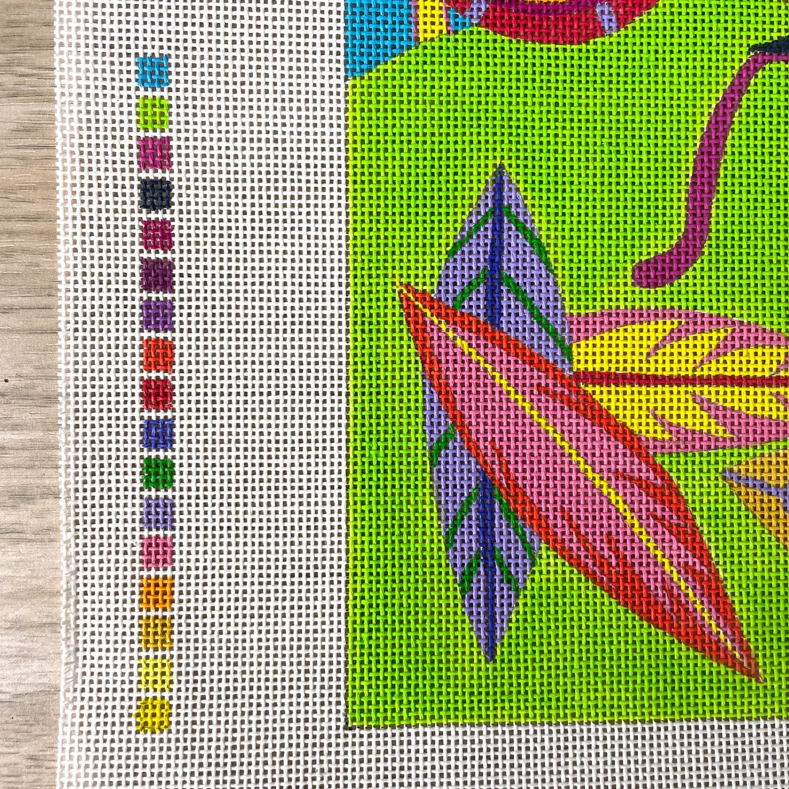 Zecca Early Bird handpainted needlepoint canvas ZE135 | eBay