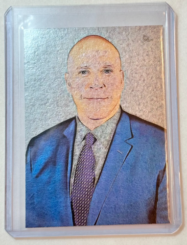 Cory Booker Platinum Plated Edition Artist Signed "US Senator" Trading ...