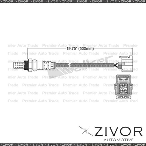 New WALKER Pre-Catalytic Oxygen Sensor For Dodge Avenger 2.4 ED3 4 Cyl ...