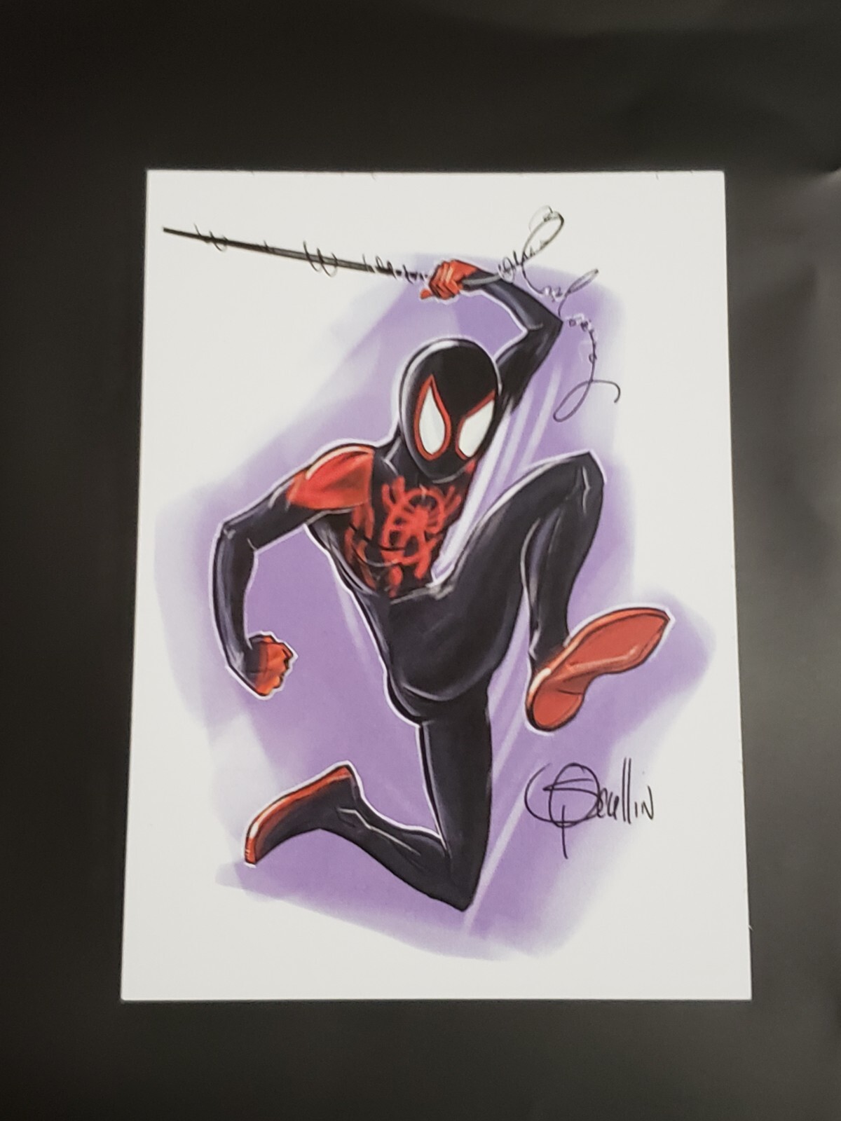 SDCC 2023 Exclusive Swag SPIDER-MAN Promo Card Art by Patrick Scullin ...