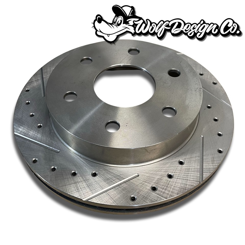 1971-1987 Chevy C10 Rear Disc Brake Conversion Kit 6 Lug With E-Brake ...