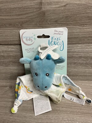 NEW Douglas Baby Demitri Dragon Paci Lovey Pacifier Holder 8" Security ...