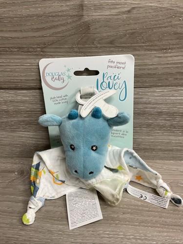NEW Douglas Baby Demitri Dragon Paci Lovey Pacifier Holder 8" Security ...