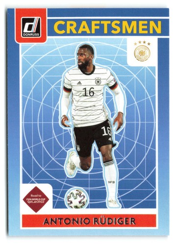 2021-22 Donruss Antonio Rudiger #19 Craftsmen Germany SOCCER Card | eBay