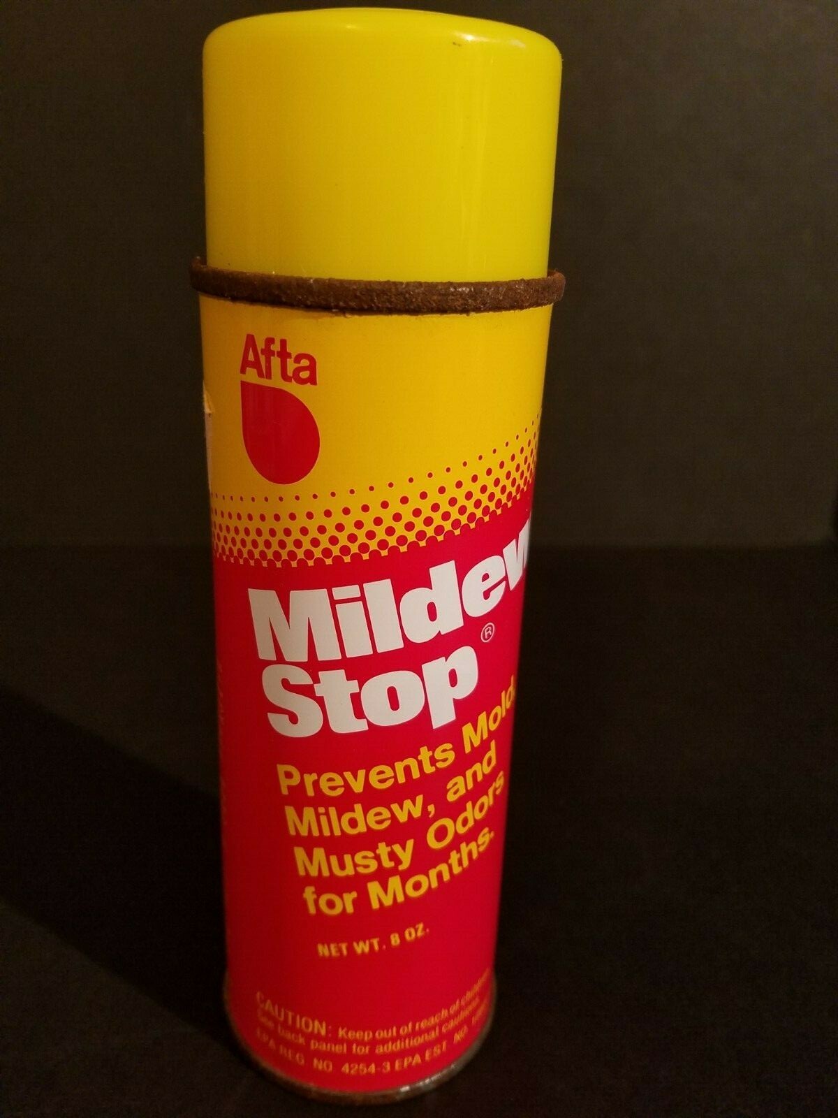 Vintage Afta Chemical Company Brentwood NY "Mildew Stop" Can ...